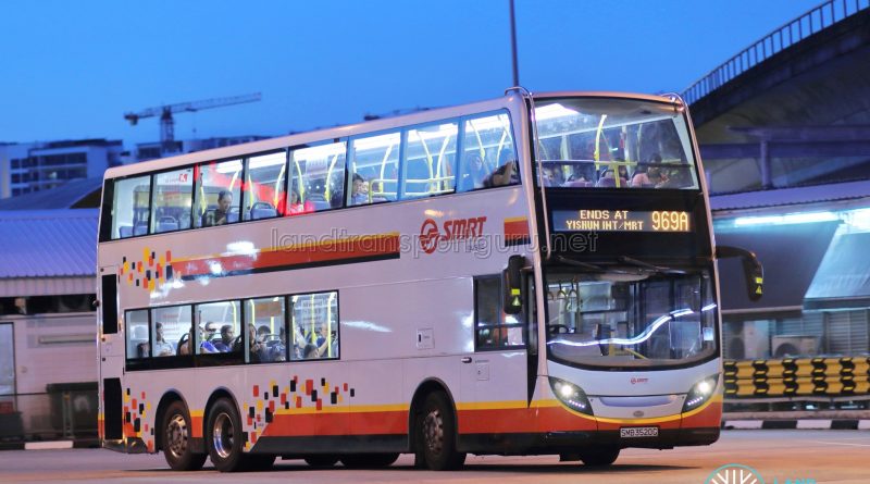 SMRT Bus Service 969A | Land Transport Guru