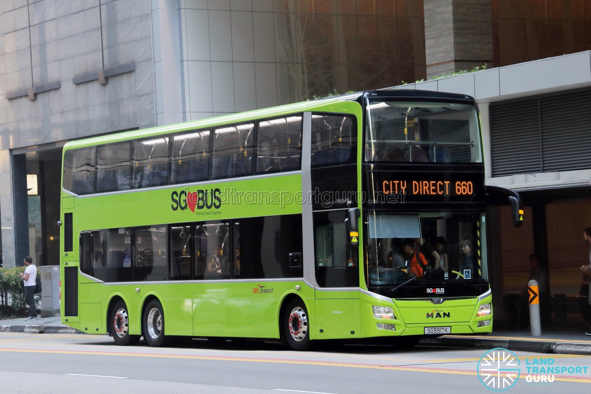 SBS Transit City Direct Bus Service 660 Land Transport Guru SBS Transit City Direct Bus Service 660 Land Transport Guru