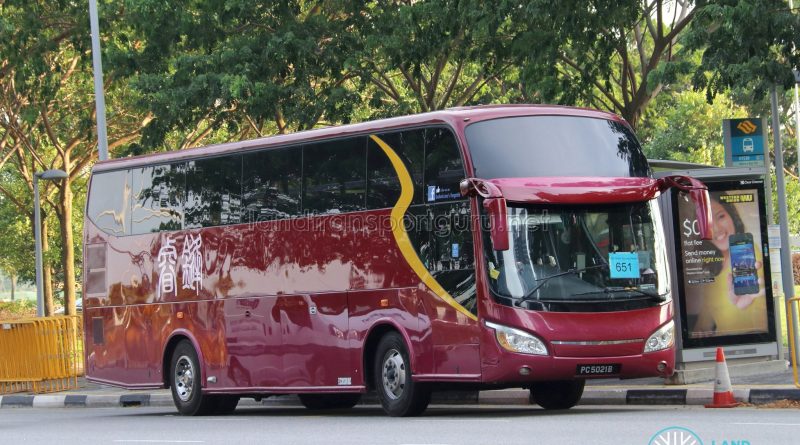 City Direct Bus Service 651 | Land Transport Guru