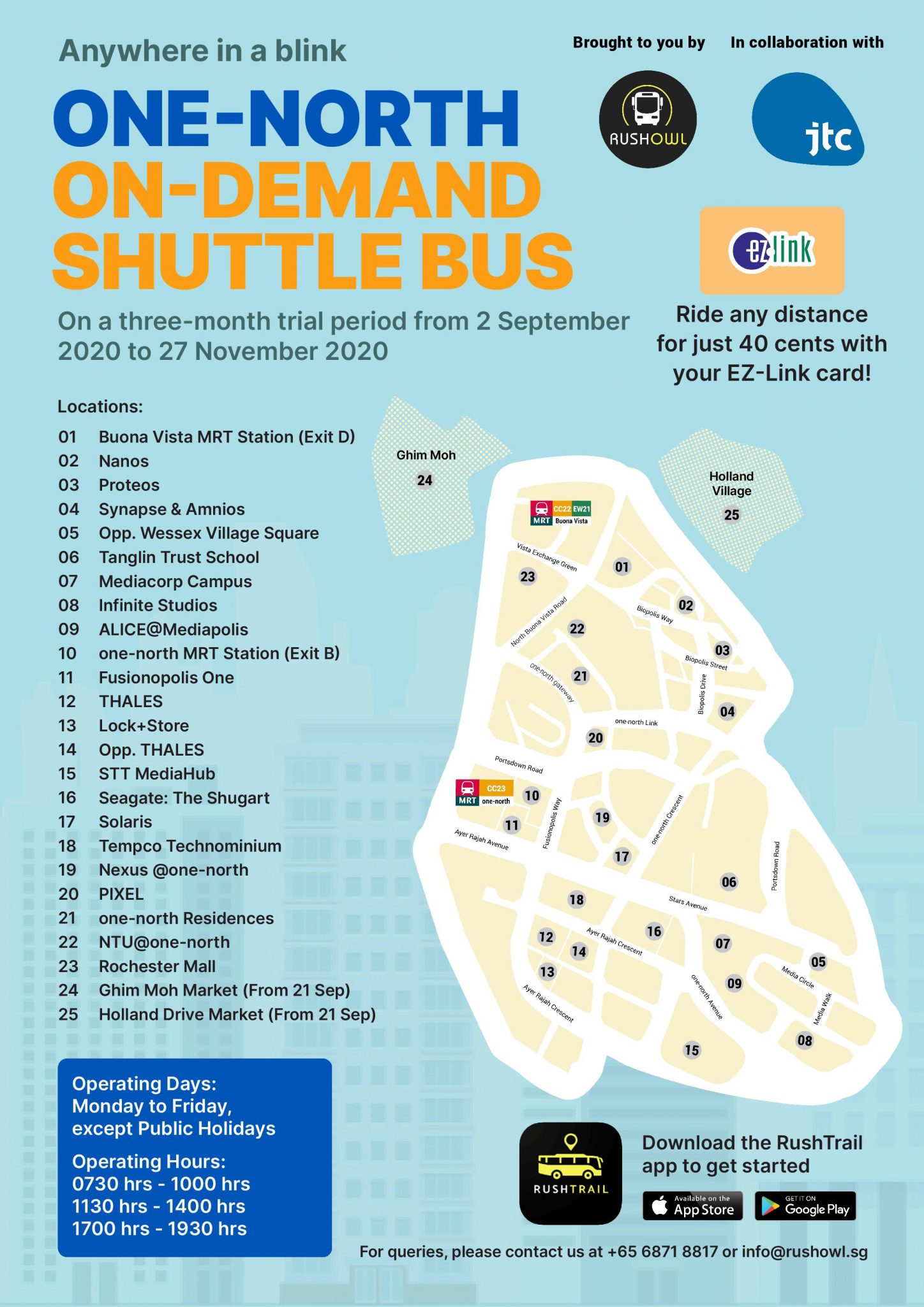 one-north Rider | Land Transport Guru