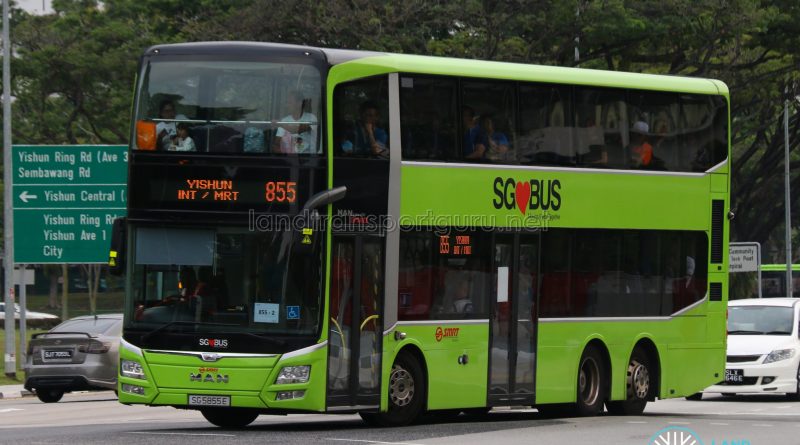 SMRT Bus Service 855 | Land Transport Guru