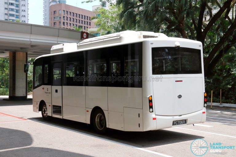 HDT Singapore BYD C6 (PC7136R) – Side & Rear | Land Transport Guru