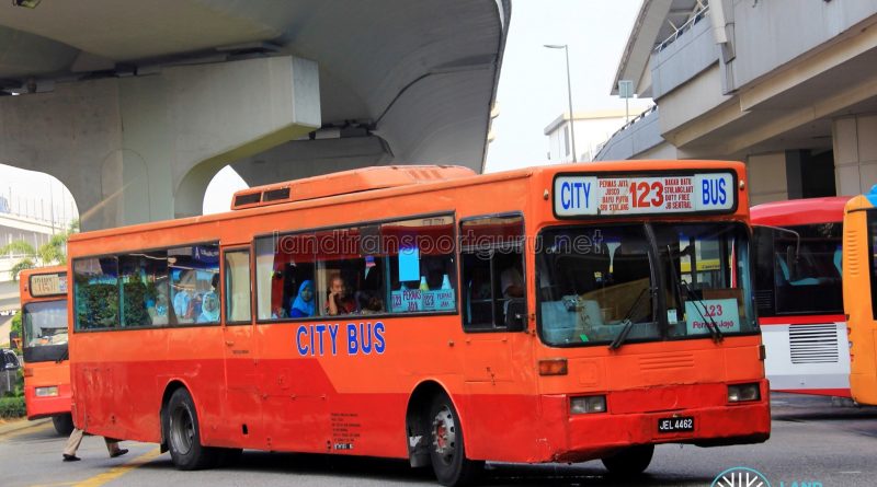 City Bus Bus Service 123 | Land Transport Guru