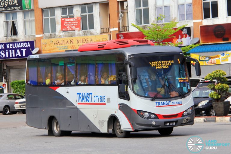 Regular bus operated on Route 3 | Land Transport Guru