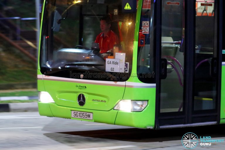 Driver Tablet mounted for Go-Ahead Singapore EB Ride | Land Transport Guru