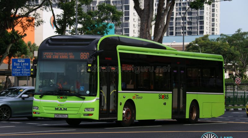SBS Transit Bus Service 860 | Land Transport Guru