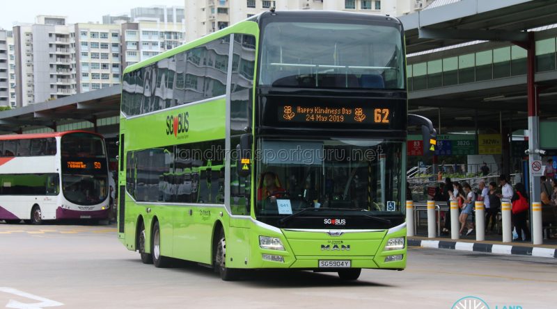 Go-Ahead Bus Service 62 | Land Transport Guru