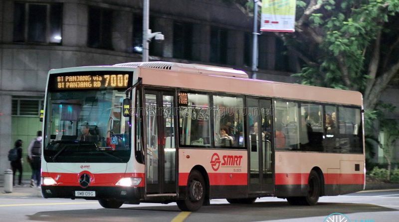 SMRT Bus Service 700A | Land Transport Guru