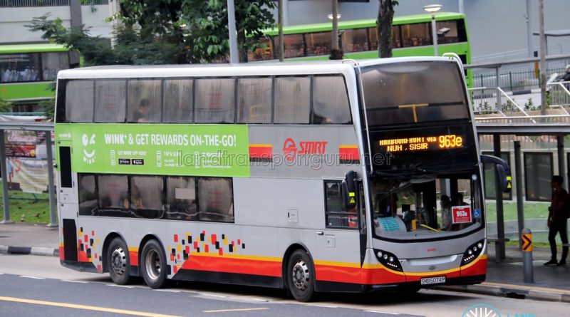 SMRT Express Bus Service 963e | Land Transport Guru