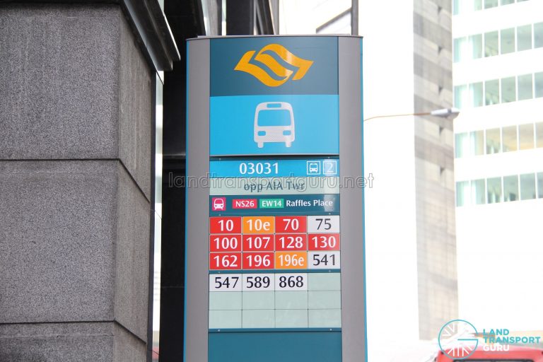 Bus Stops | Land Transport Guru