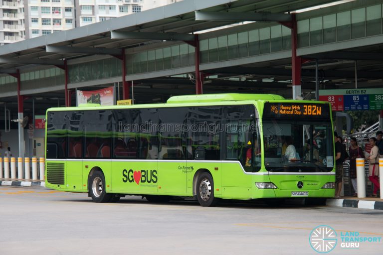 Go-Ahead Feeder Bus Service 382W | Land Transport Guru
