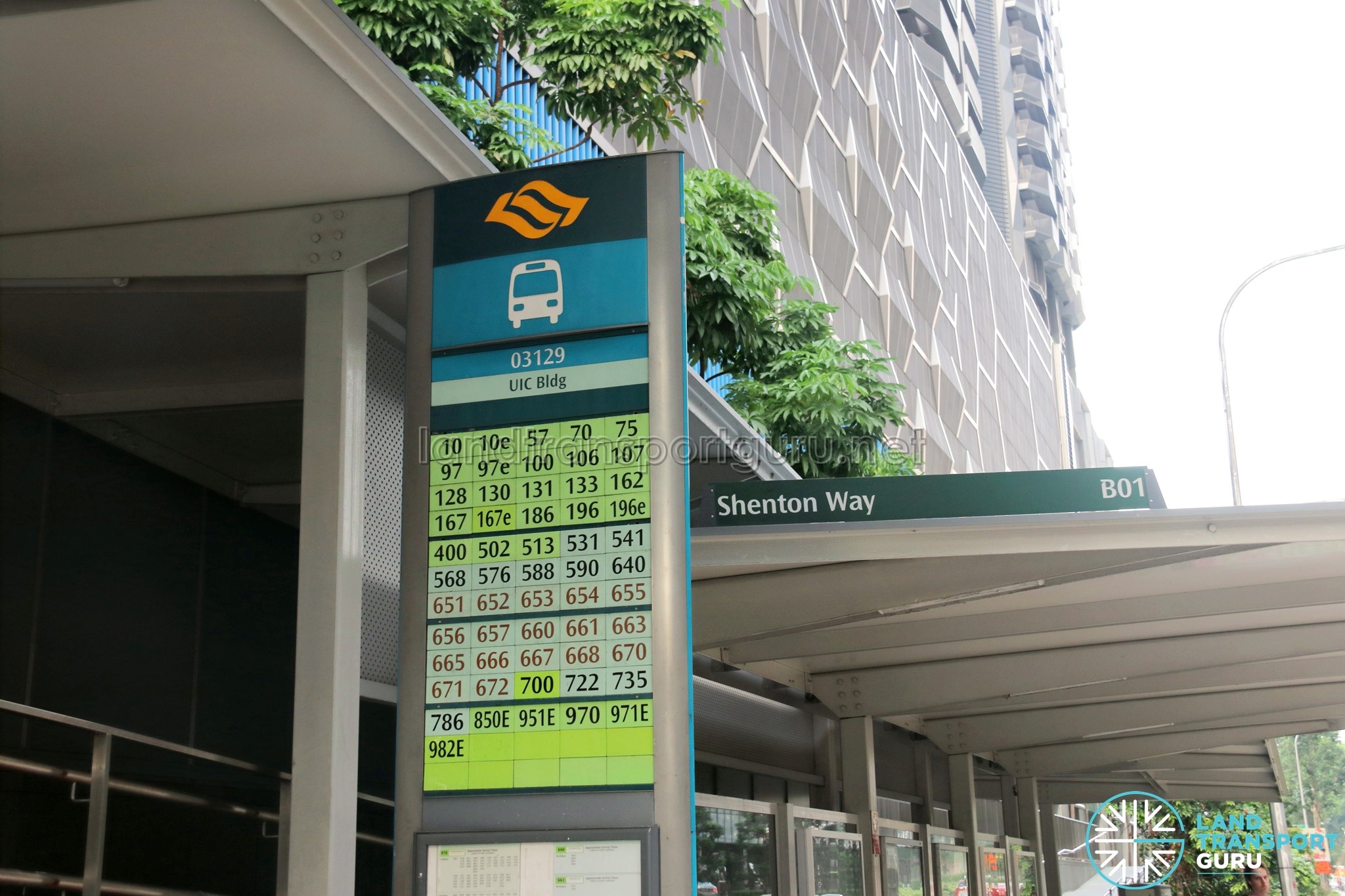 Bus Stops Land Transport Guru