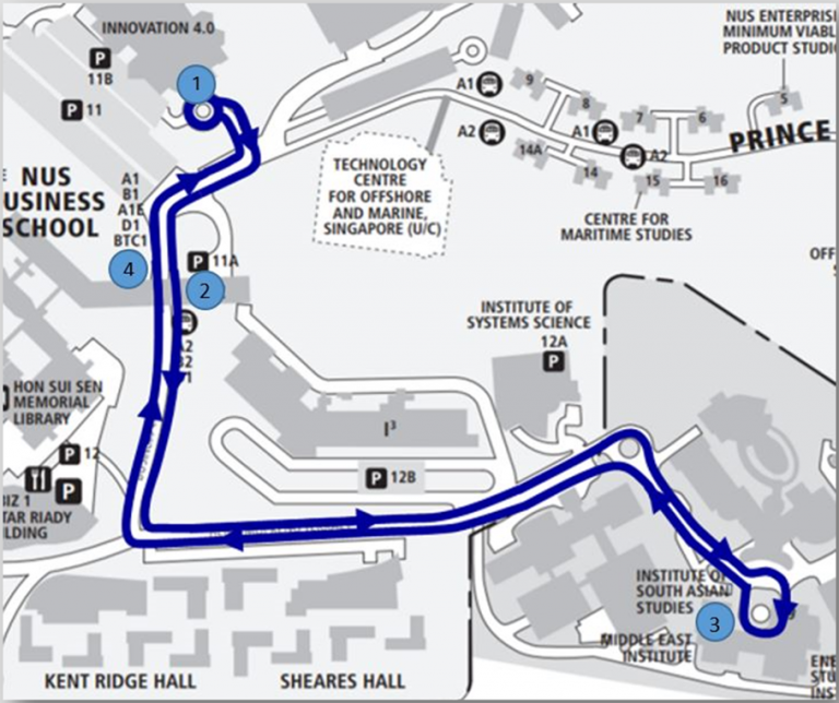 NUSmart Shuttle – Autonomous Bus Trial at NUS | Land Transport Guru