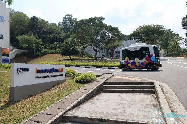NUSmart Shuttle – Autonomous Bus Trial at NUS | Land Transport Guru