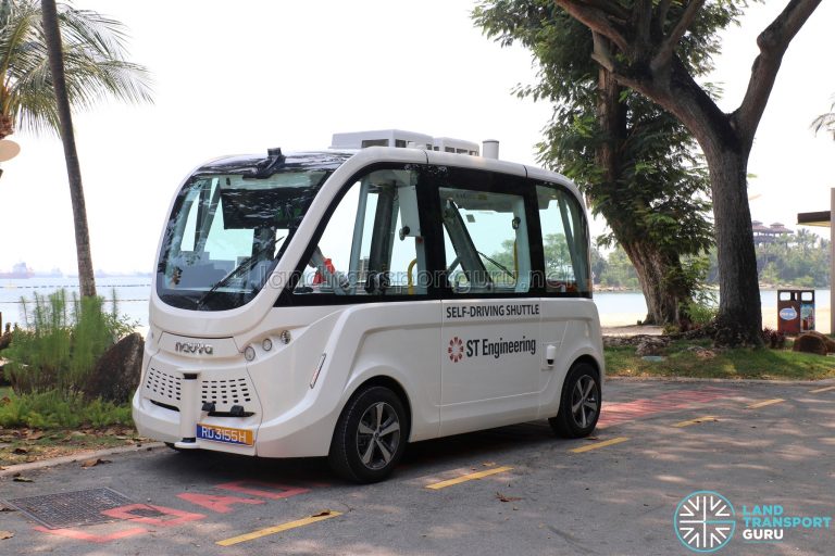 Autonomous Bus Trial at Sentosa | Land Transport Guru
