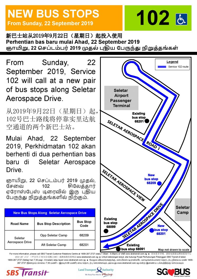 SBS Transit Bus Service 102 | Land Transport Guru
