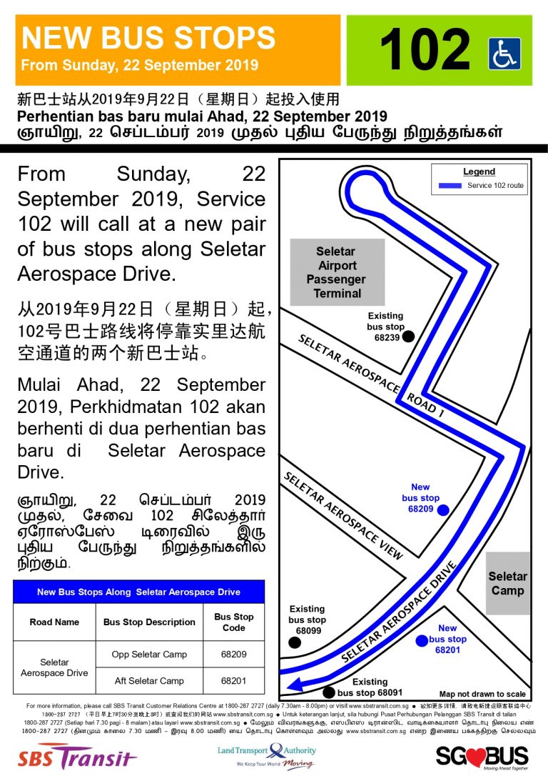 SBS Transit Bus Service 102 | Land Transport Guru