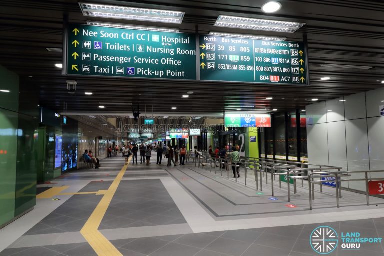 Yishun Integrated Transport Hub – Concourse | Land Transport Guru