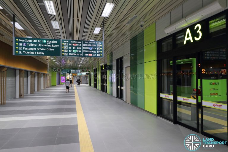 Yishun Integrated Transport Hub – Alighting Berths | Land Transport Guru