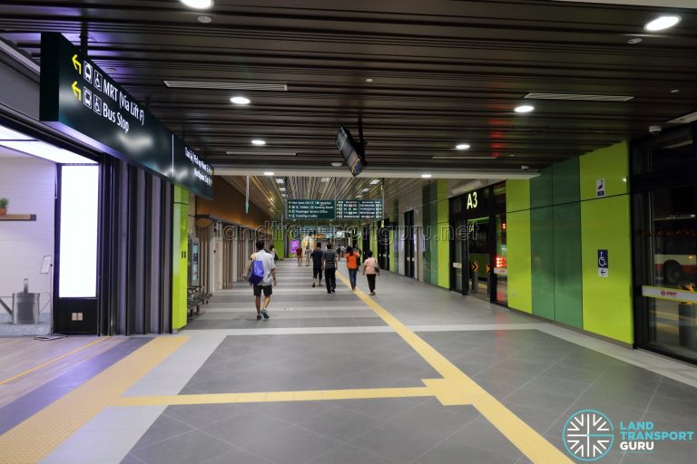 Yishun Integrated Transport Hub – Exit to Northpoint City & Alighting ...