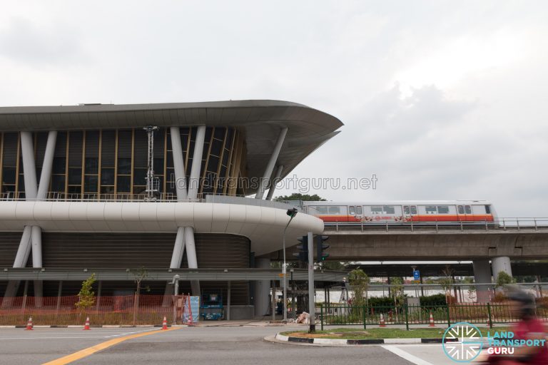 Canberra MRT Station – Side View (October 2019) | Land Transport Guru