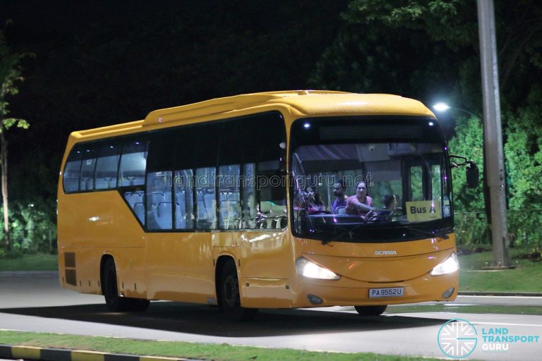 Sentosa Bus A | Land Transport Guru