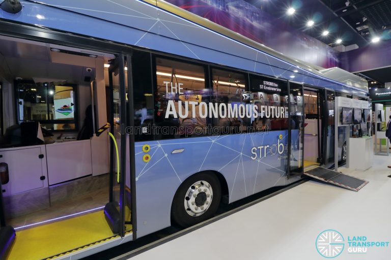 ST Engineering STROBO Series 12 Bus – Autonomous Electric Bus | Land ...