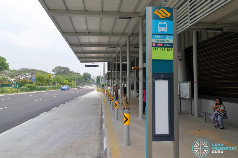 Canberra MRT Station | Land Transport Guru