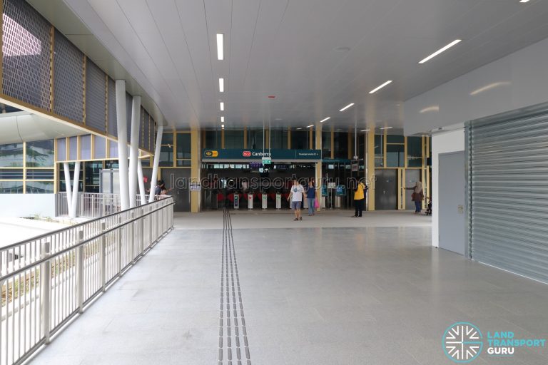 Canberra MRT Station | Land Transport Guru