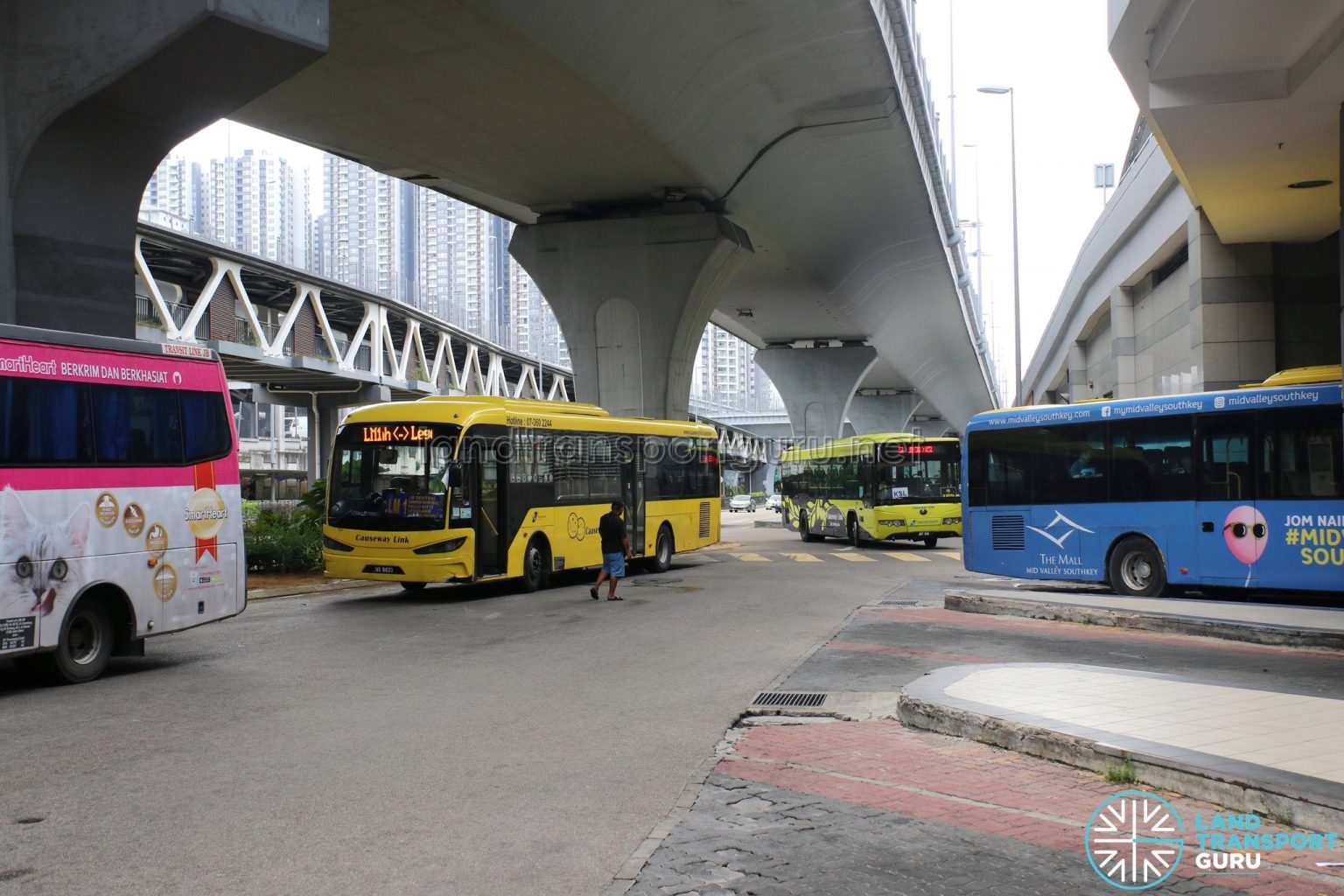 JB Sentral Bus Terminal – Vehicle concourse | Land Transport Guru