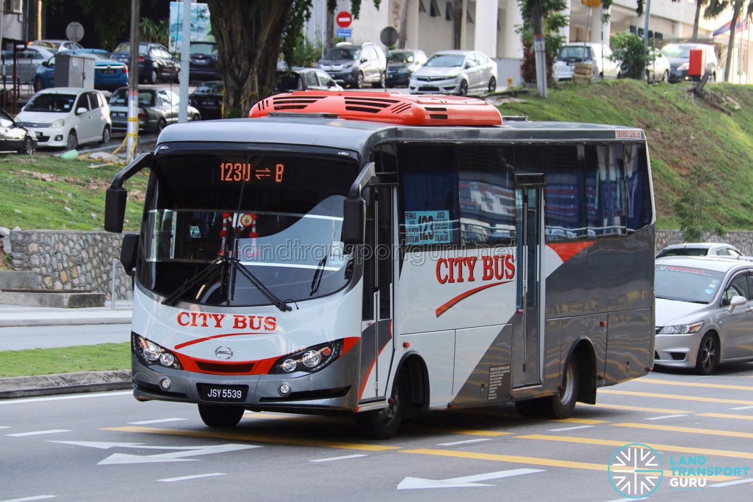 City Bus Service 123 (JSY5539) | Land Transport Guru