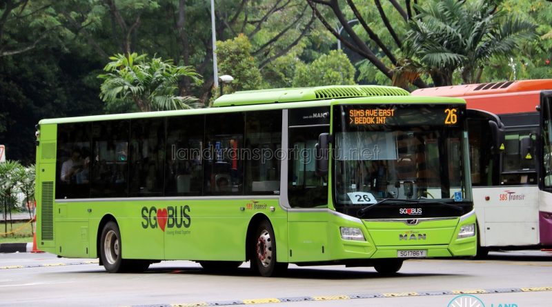 SBS Transit Bus Service 26 | Land Transport Guru