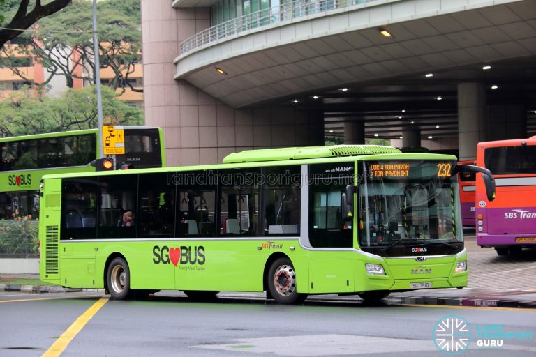 SBS Transit Feeder Bus Service 232 | Land Transport Guru