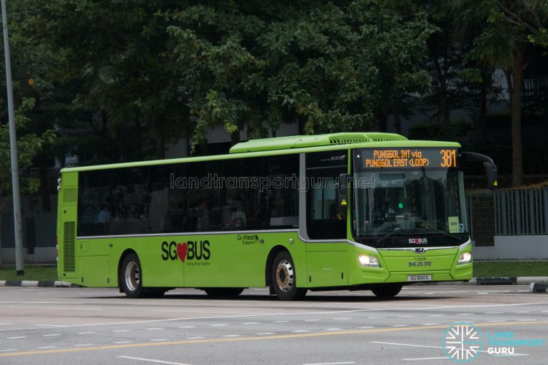 Bus 381: Go-Ahead MAN Lion’s City A22 (SG1841X) | Land Transport Guru
