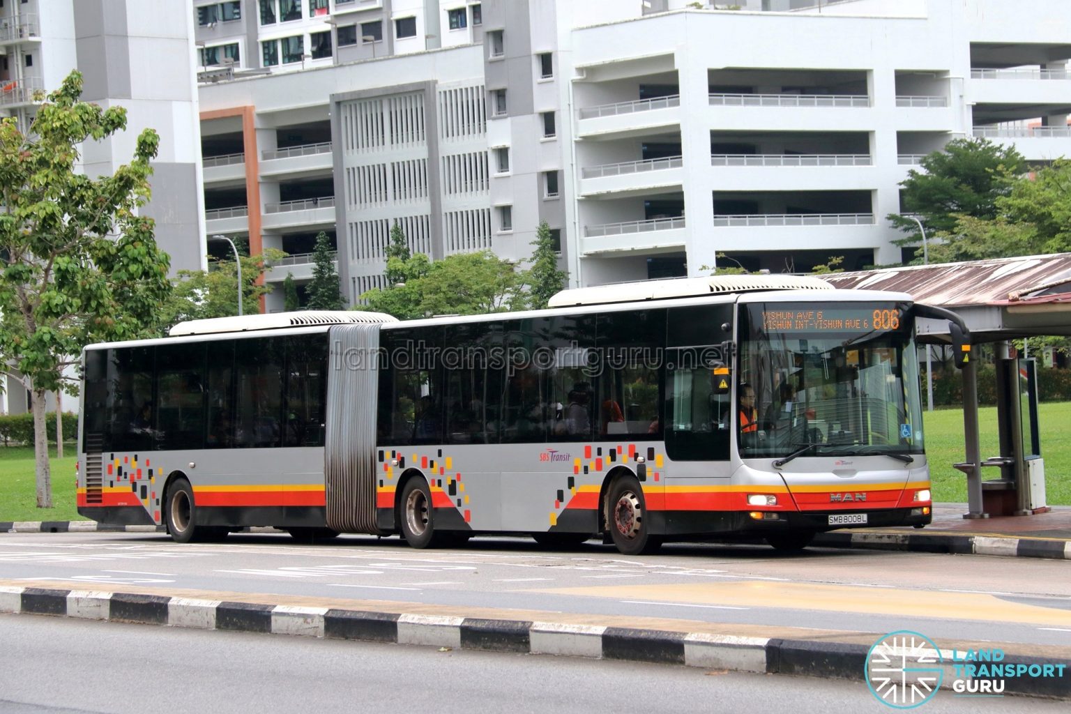 Bus 806 – SBS Transit MAN A24 / Lion’s City G (SMB8008L) | Land ...