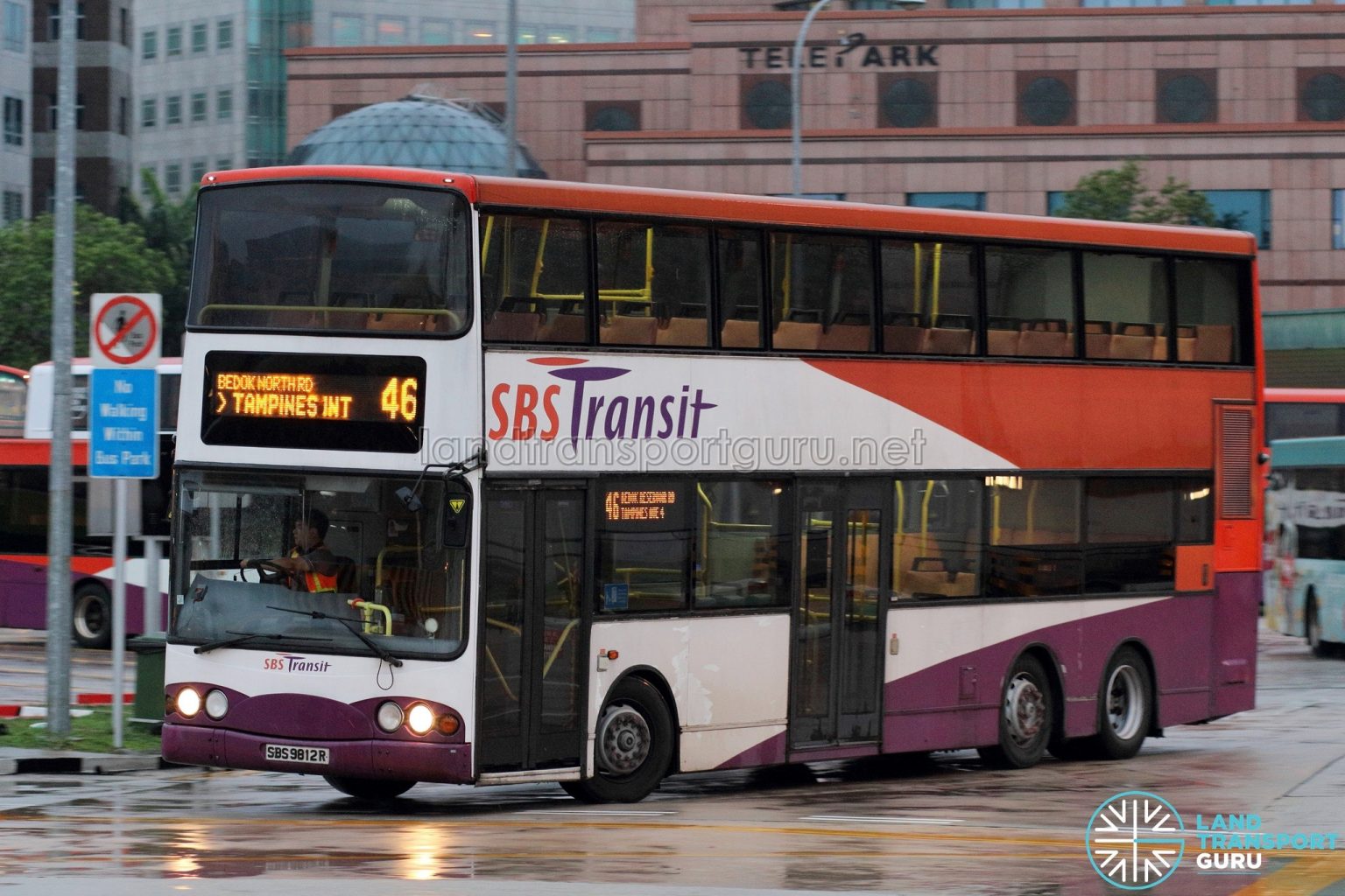 Bus 46 – SBS Transit Volvo B10TL (SBS9812R) | Land Transport Guru