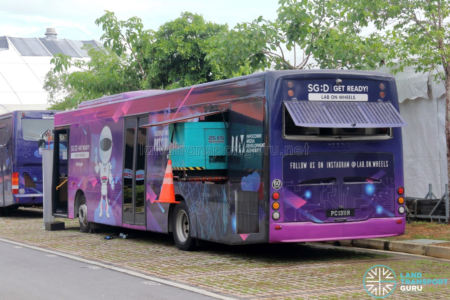 IMDA Lab on Wheels MAN A69 (PC1311R) – Exterior Nearside with Generator ...