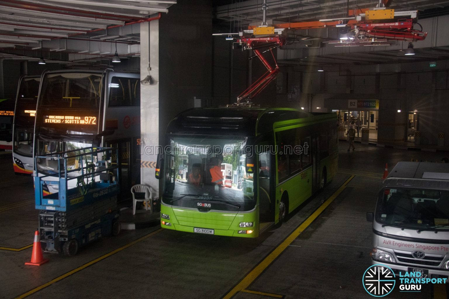 ST Engineering Retrofitted Electric Bus (SG3100M) – Bukit Panjang ITH ...