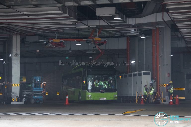 ST Engineering Retrofitted Electric Bus (SG3100M) undergoing testing at ...