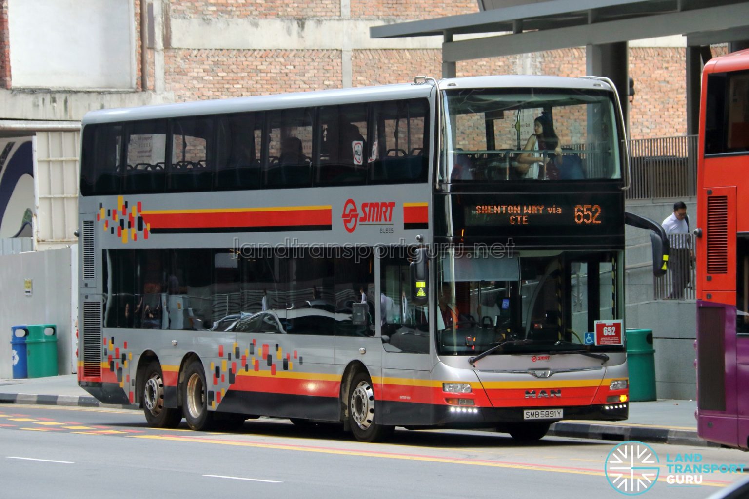 Bus 652 – SMRT Buses MAN A95 (SMB5891Y) | Land Transport Guru