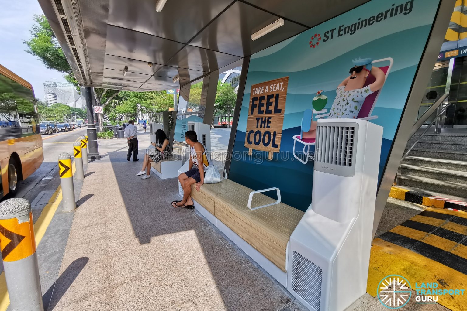 Airbitat Oasis Bus Stop 2020 – Upgraded Bus Stop Seats | Land Transport ...