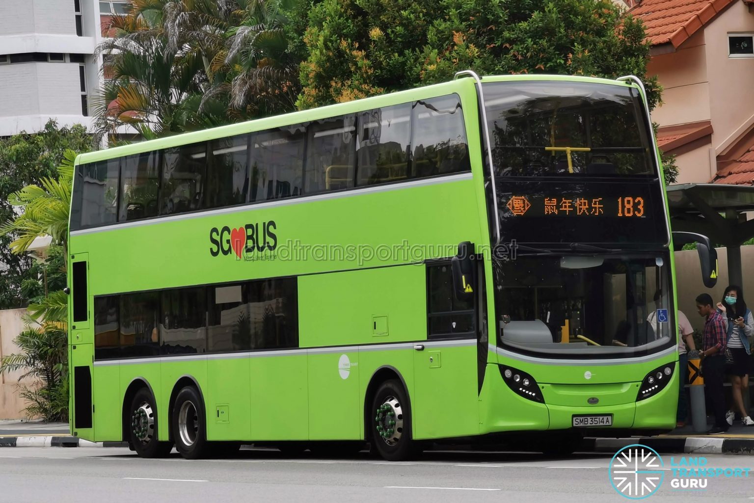 Bus 183 – Tower Transit Alexander Dennis Enviro500 (SMB3514A) [CNY 2020 ...