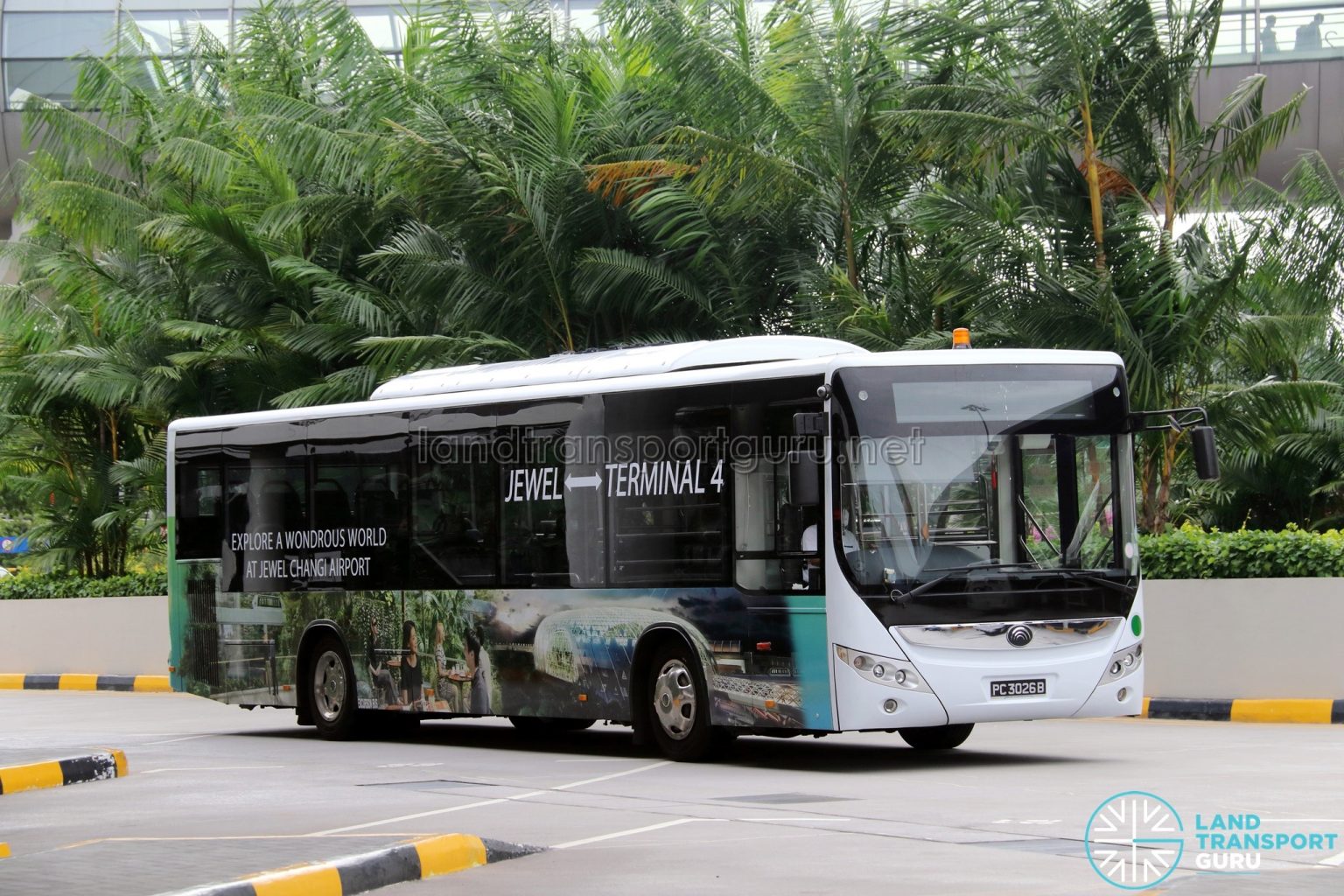 Jewel Changi Airport Shuttle Bus Service | Land Transport Guru