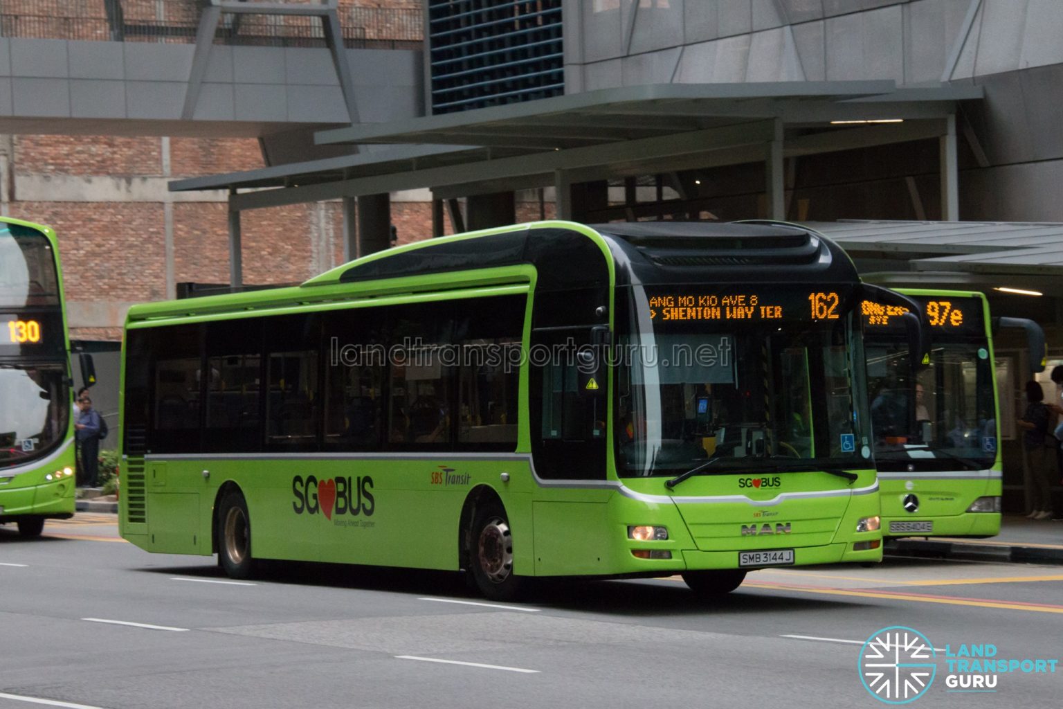 Bus 162: SBS Transit MAN A22 (SMB3144J) | Land Transport Guru