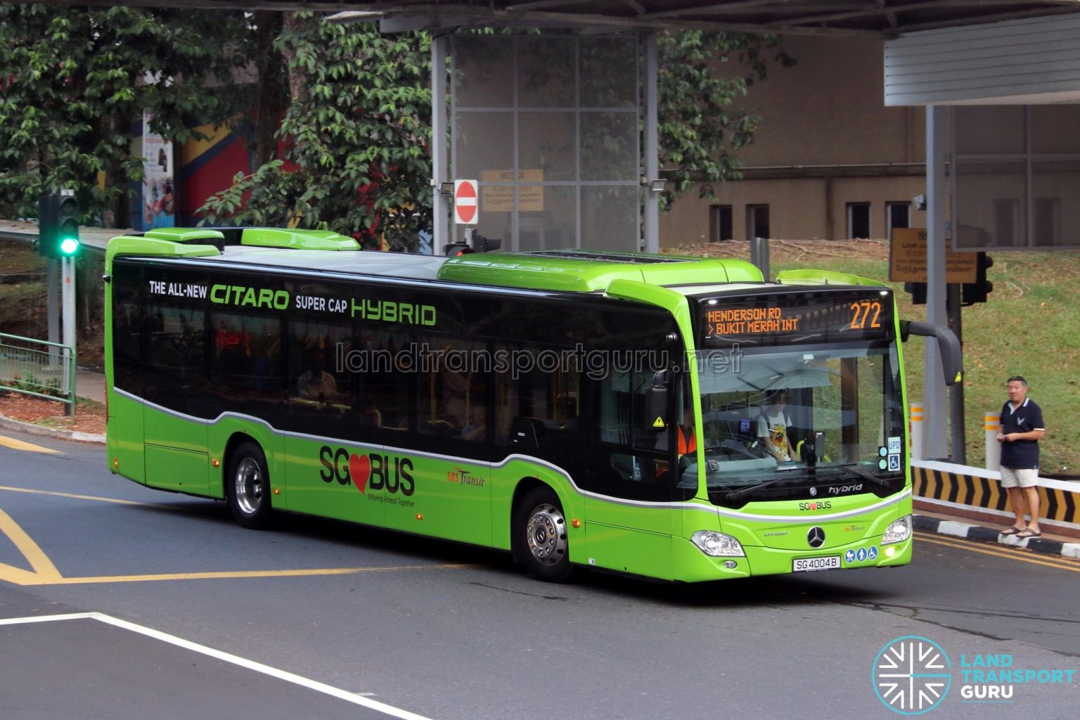 Bus 272 – SBS Transit Mercedes-Benz Citaro hybrid (SG4004B) | Land ...