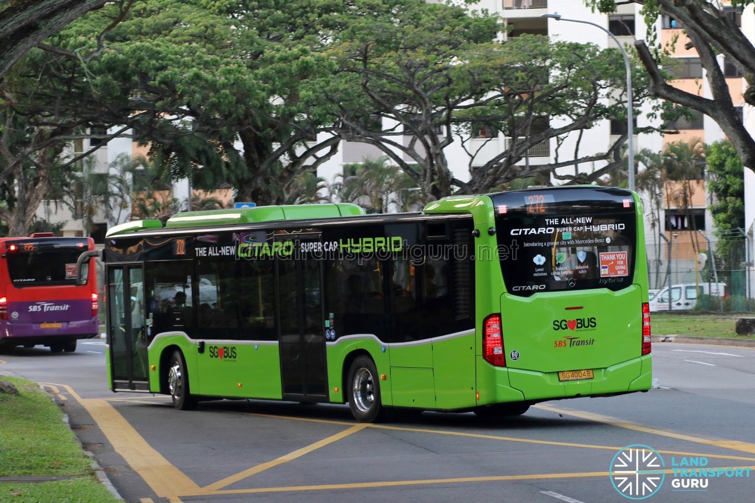 SBS Transit Feeder Bus Service 272 | Land Transport Guru