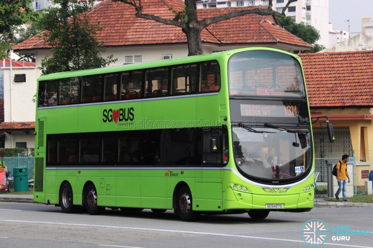 Bus 16M – SBS Transit Volvo B9TL Wright (SG5437D) | Land Transport Guru