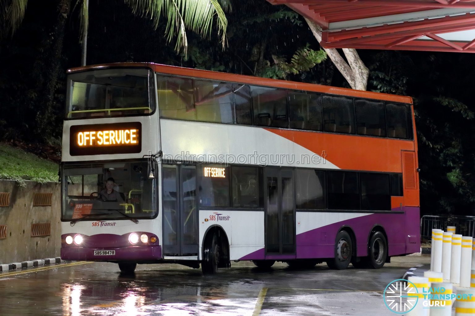 Off Service – SBS Transit Volvo B10TL (SBS9847R) | Land Transport Guru