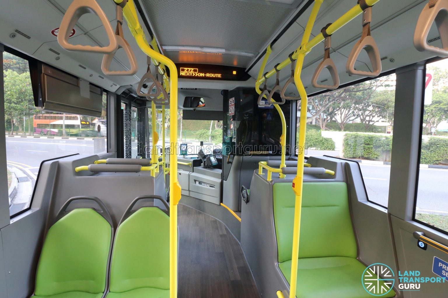 Mercedes-Benz Citaro hybrid – Front passenger cabin | Land Transport Guru