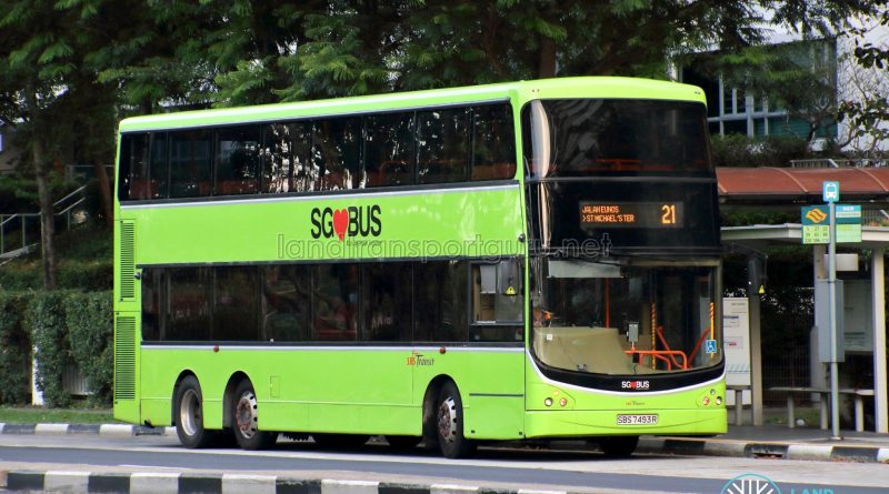 SBS Transit Bus Service 21 | Land Transport Guru